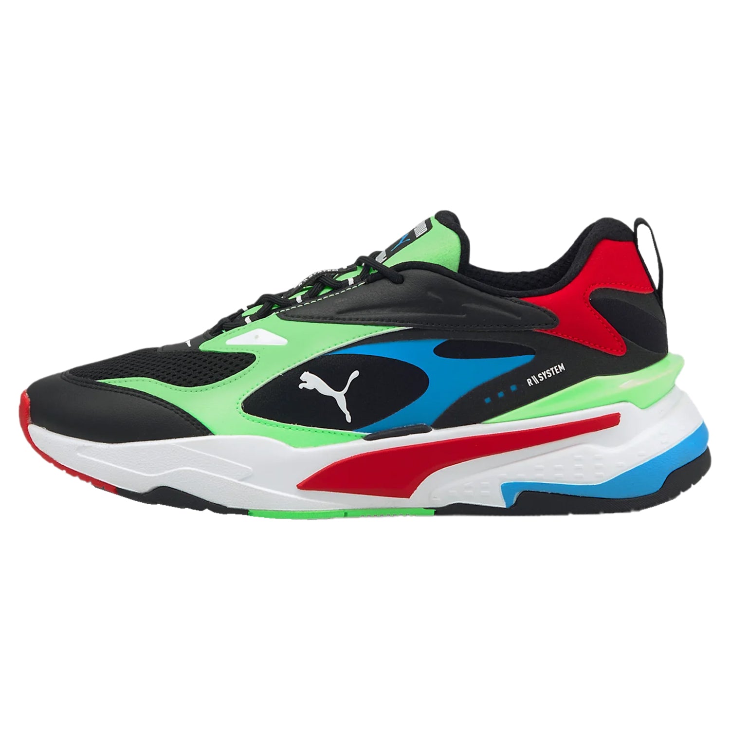 Puma RS-Fast Black Elektro Green – The Vault